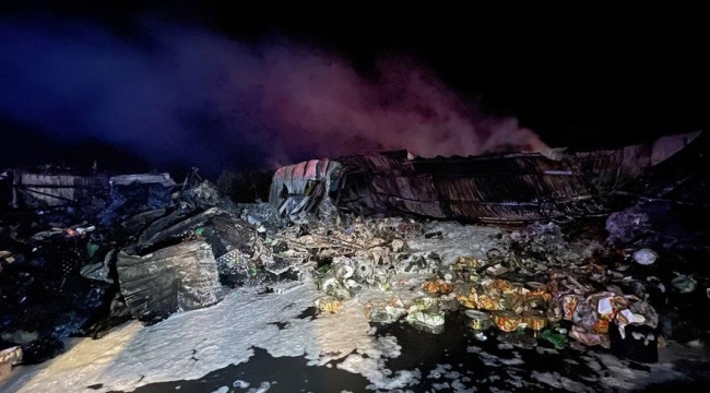 BURSA'DA BÜYÜK YANGIN! - Arpak Medya